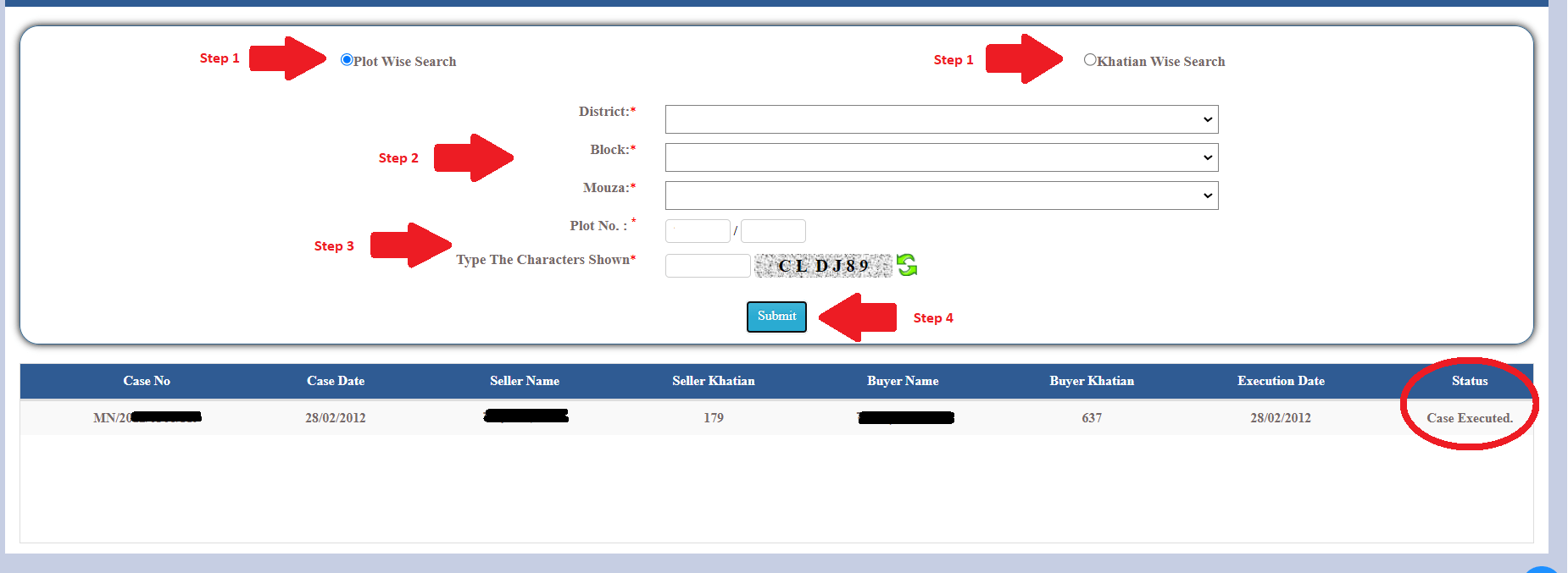Land Conversion Application Process and Status Check - BANGLARBHUMI