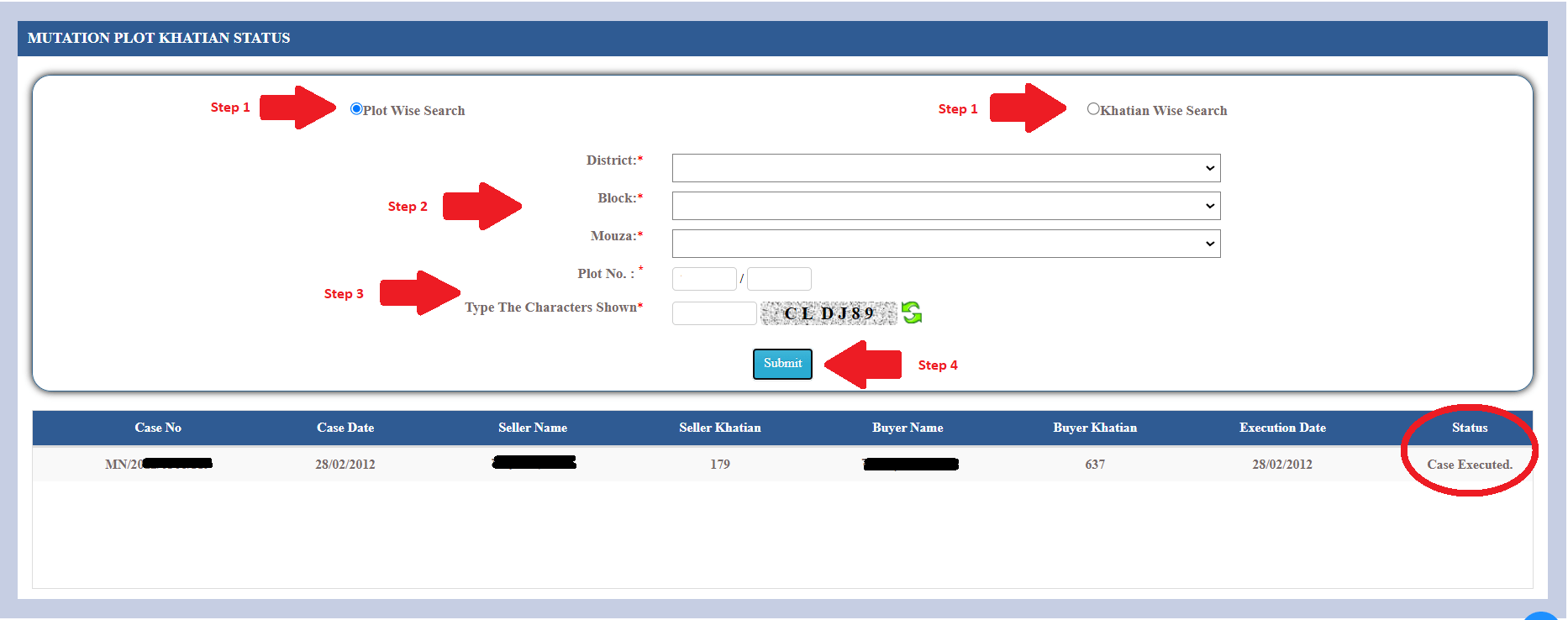 How to Apply for Mutation Online - BANGLARBHUMI